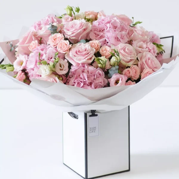 Simply Beautiful – Showstopper Pink Bouquet - Heaven Scent Florist